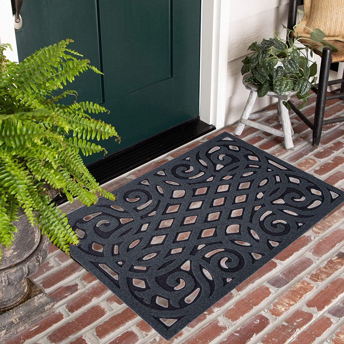 Victorian Style Rubber Door Mats – Elegant & Durable Entrance Mats ...