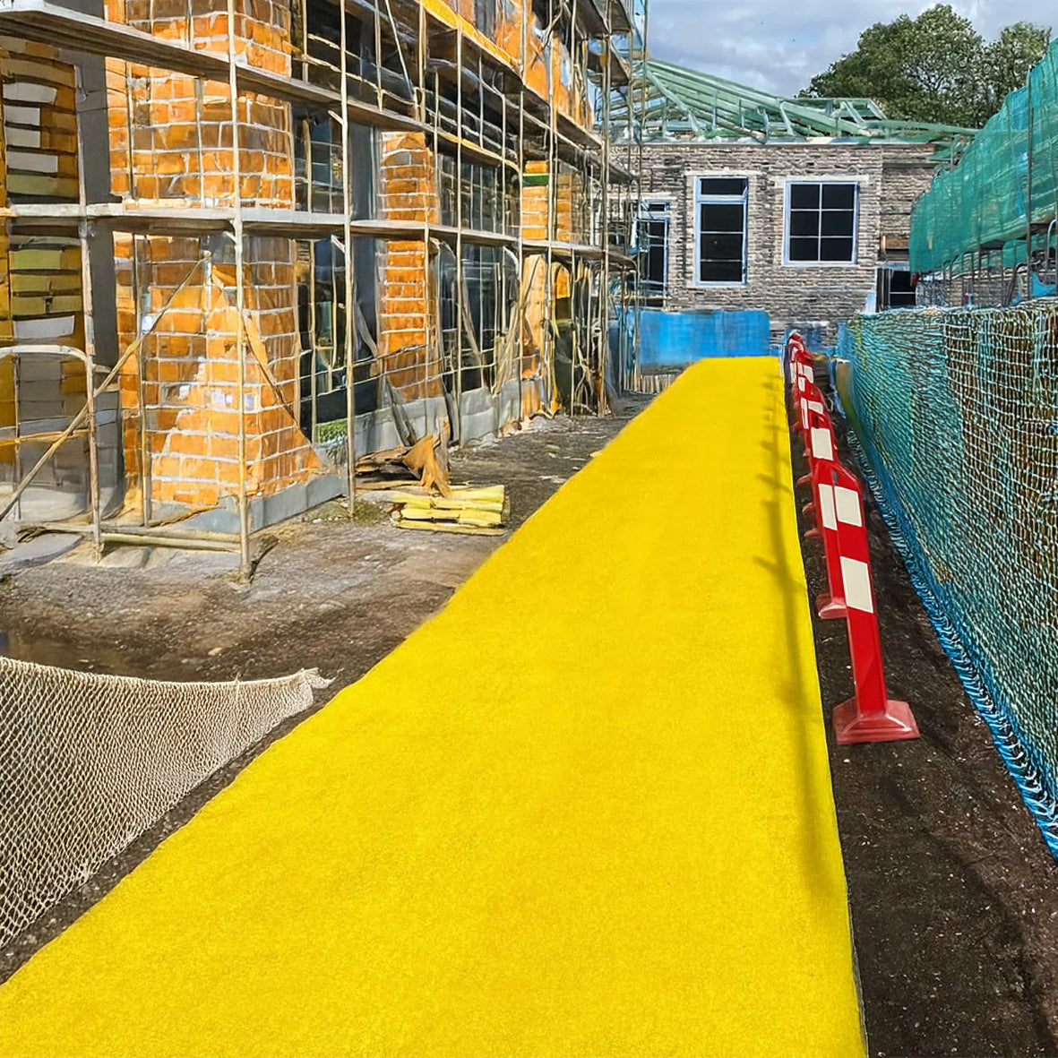 Heavy Duty Spaghetti Walkway Site Mat 16mm | PVC Anti-Slip Floor Mat ...