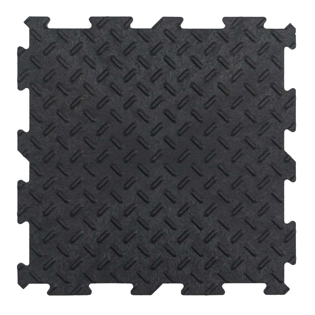 Alpha Tile Interlocking Recycled Rubber Floor Tile 30cm x 30cm ...