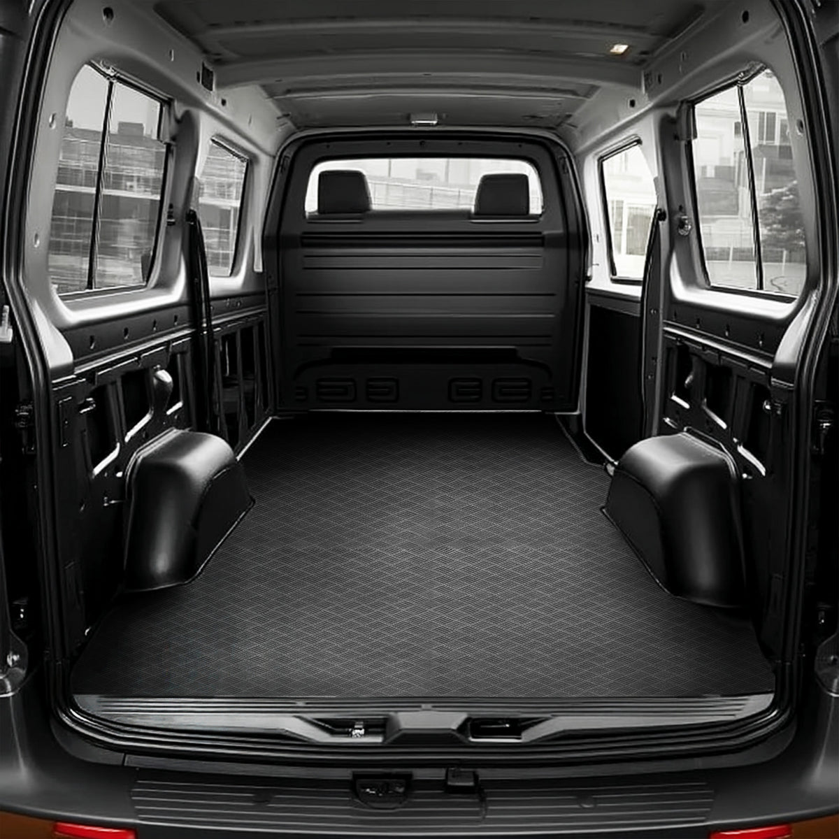 Van Lining Mat Made from Recycled Rubber | Deckplate Style Floor Mat ...