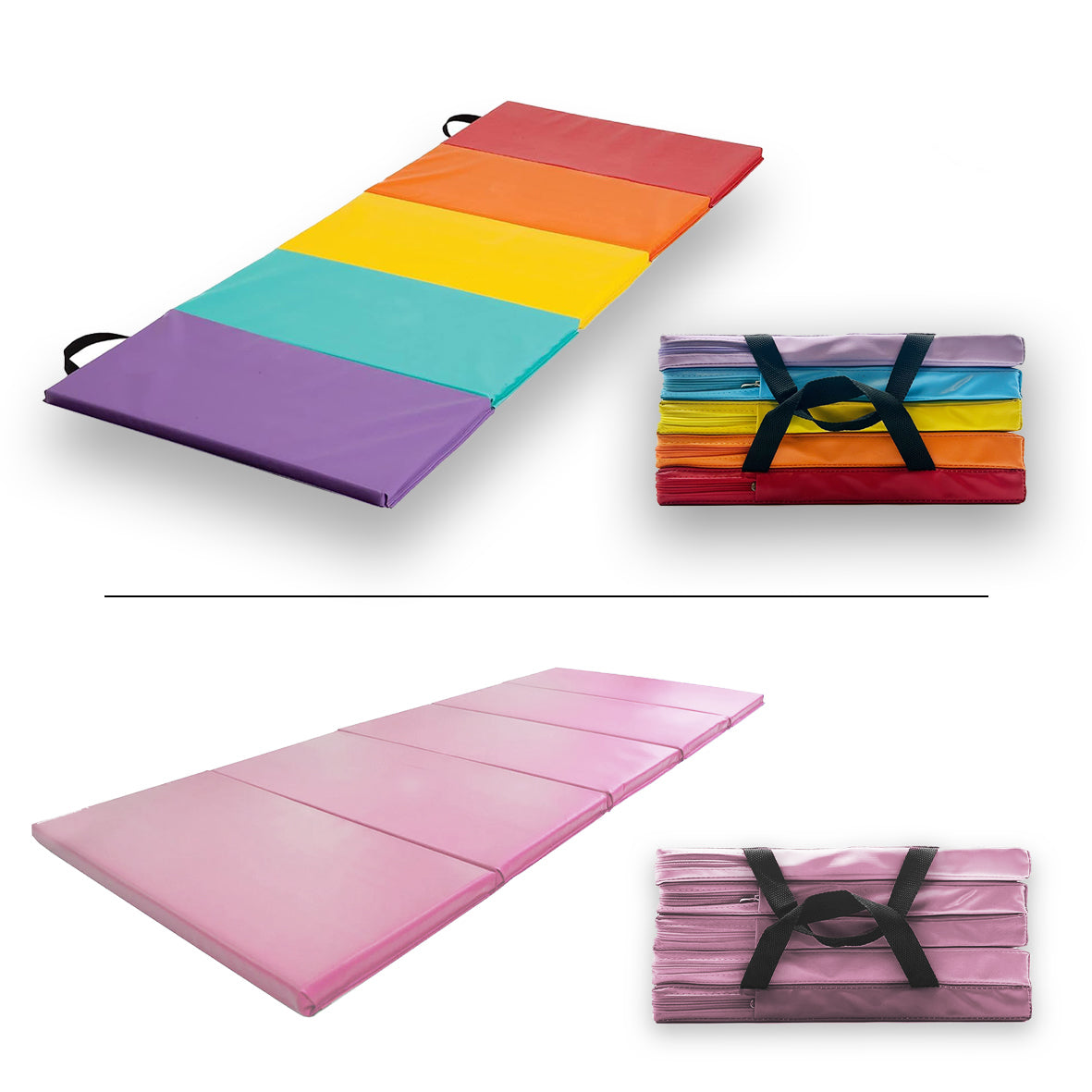 Foldable Yoga Mat Workout, Gymnastic & Gym Mat – Nicoman.co.uk
