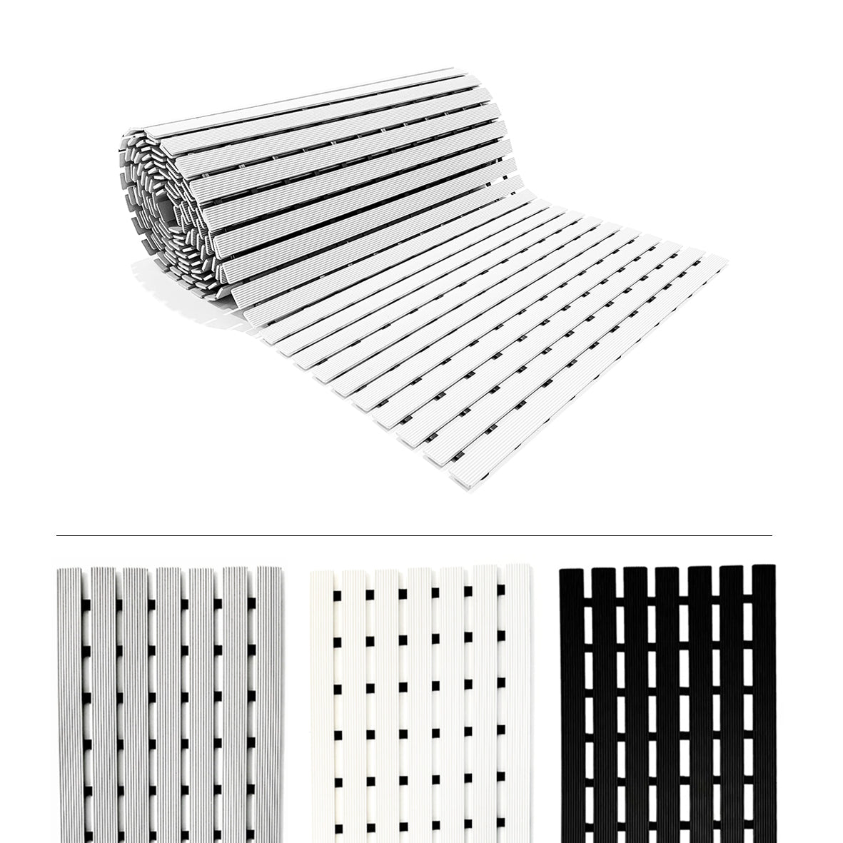 PVC Duckboard Wet Area Non-Slip Mat Drainage Matt - 5M Roll – Nicoman.co.uk