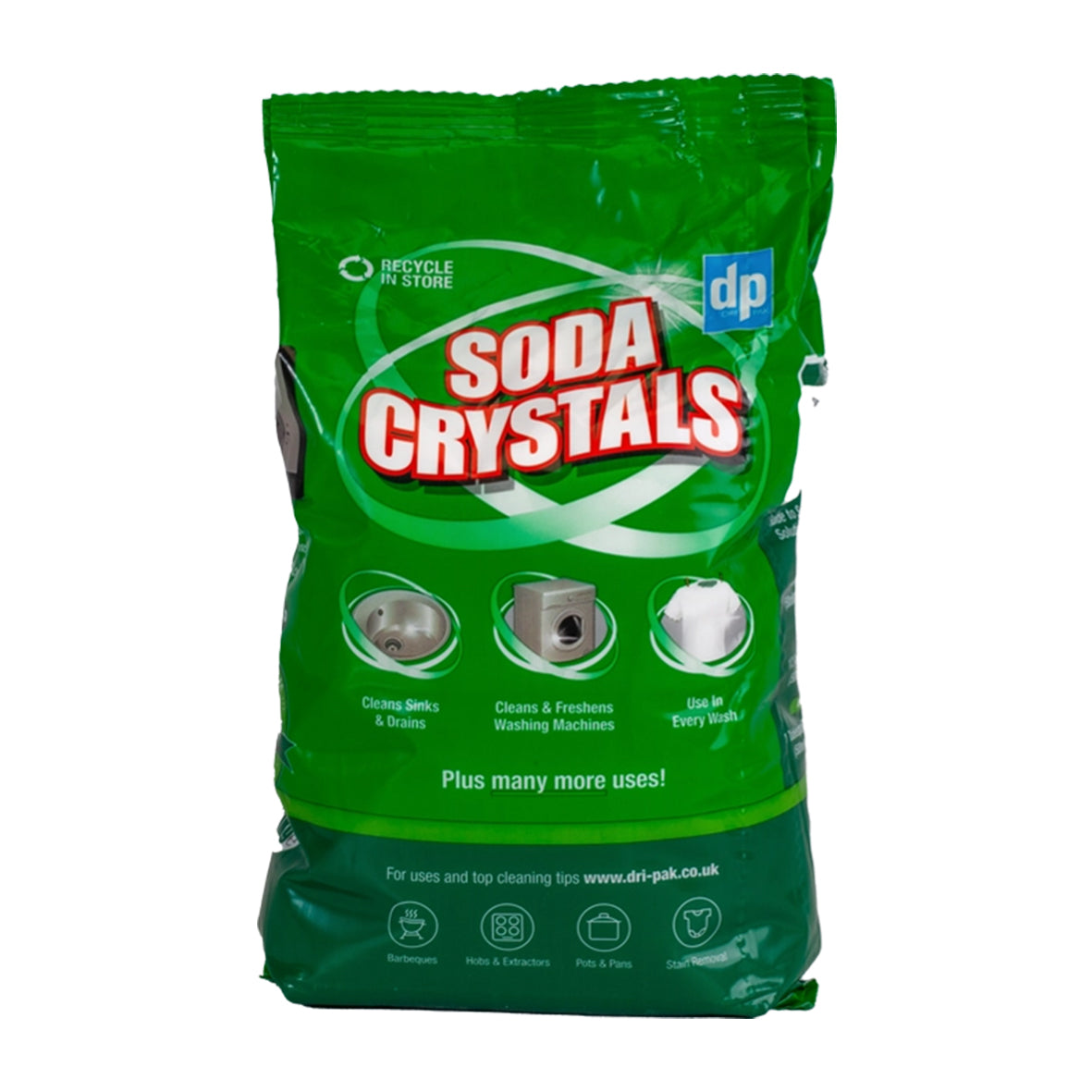 Dri Pak Soda Crystal 1kg - Versatile Household Cleaning & Laundry ...